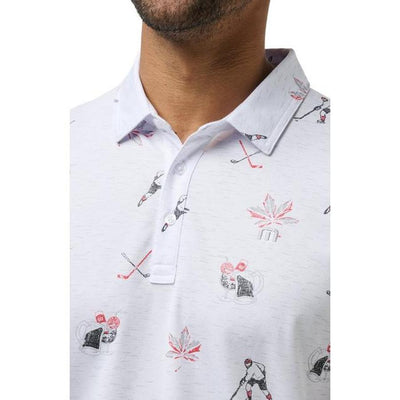 Travis Mathew Bold as Brass Golf Shirt